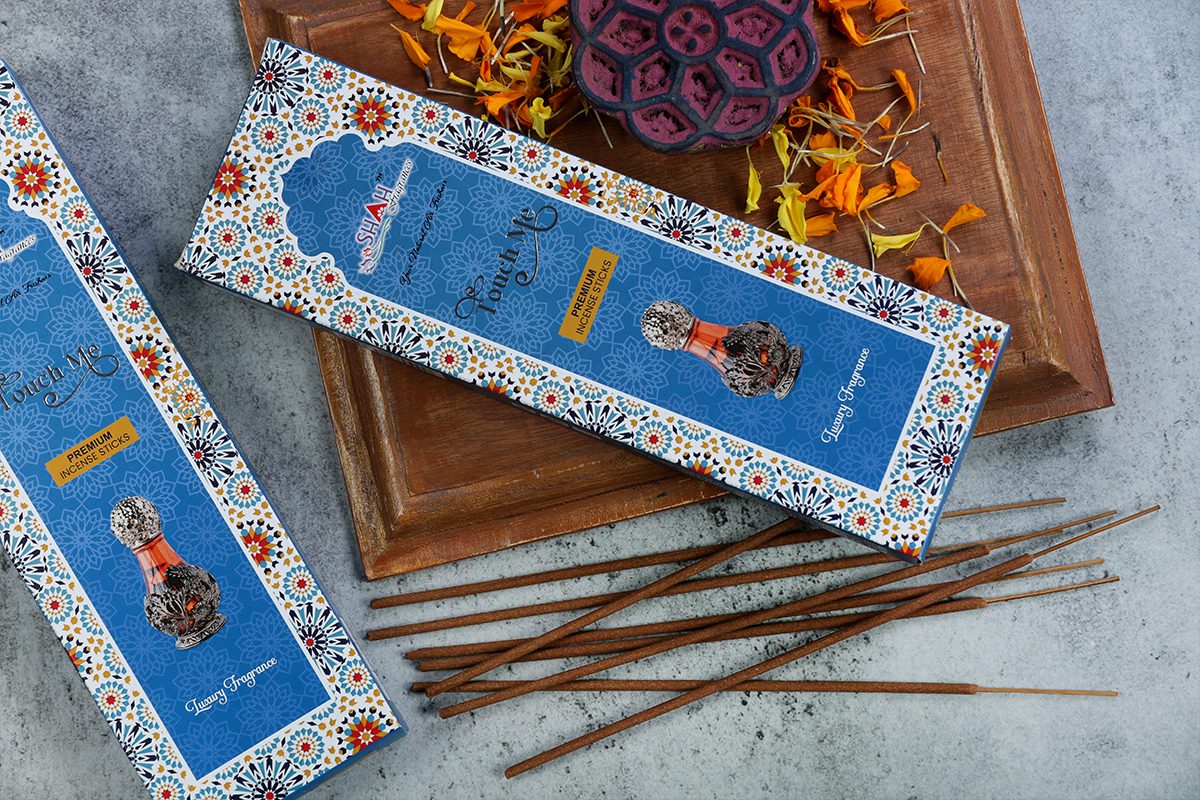 Touch Me Incense Sticks Box 80 gms - Shah Fragrances